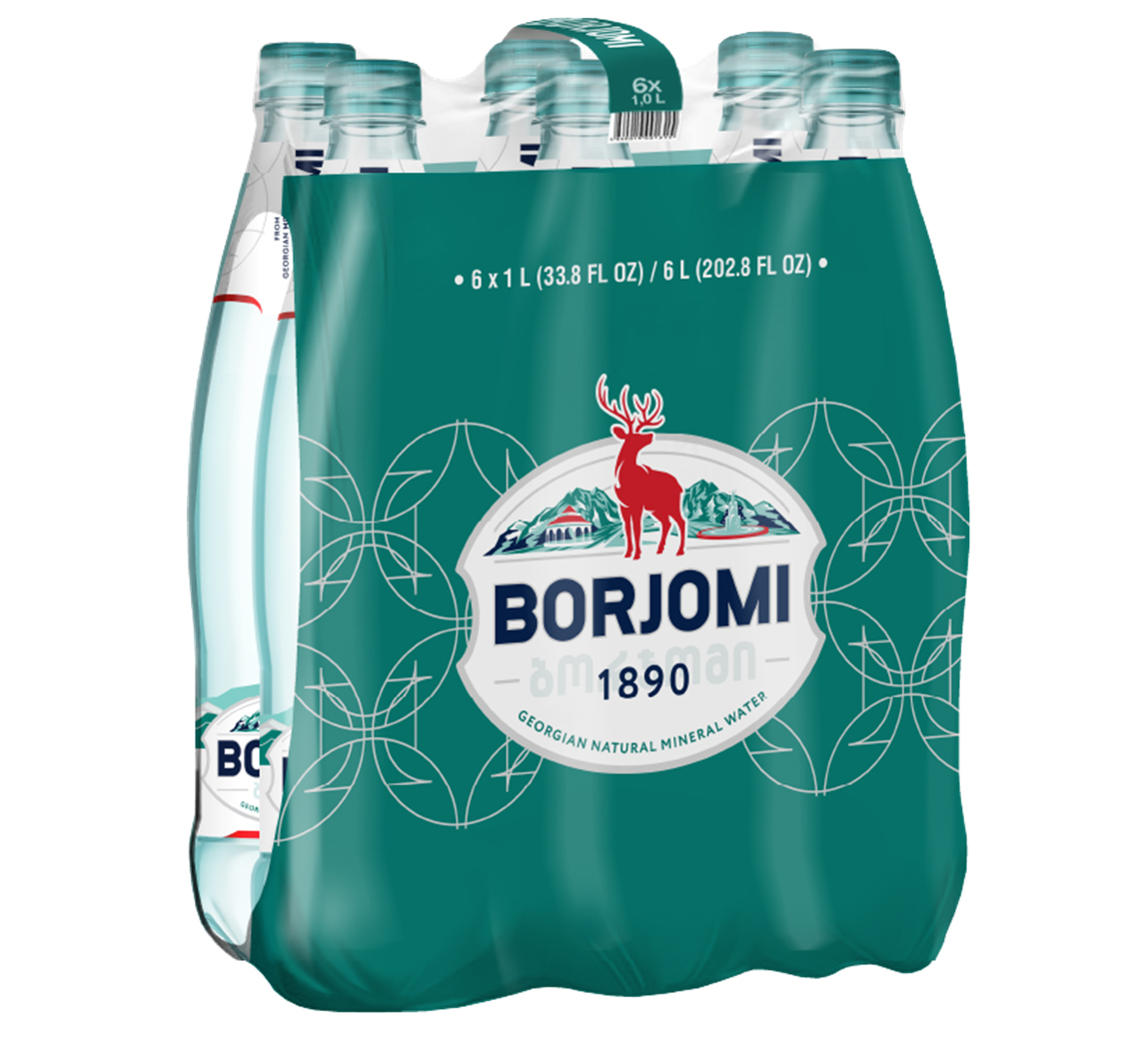 ბორჯომი პეტ 1 0ლ X 6